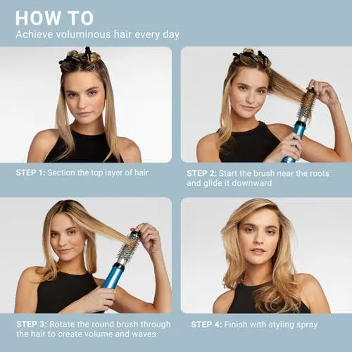 BABYLISSPRO Nano Titanium 1¼" Soft Bristle Hot Air Brush