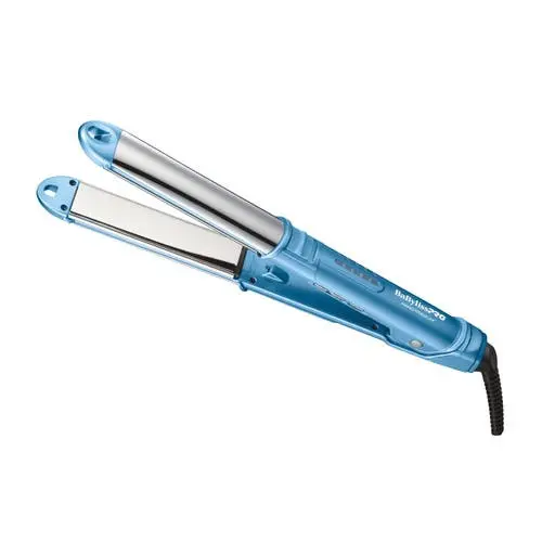 BABYLISSPRO Nano Titanium 1" Ultra-sleek Stainless Steel Styling Iron - Blue