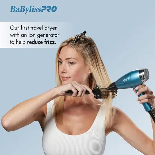 BABYLISSPRO Nano Titanium Compact Folding Ionic Dryer