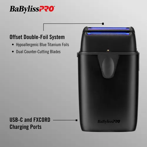 BABYLISSPRO Matte Uv-disinfecting Double-foil Shaver