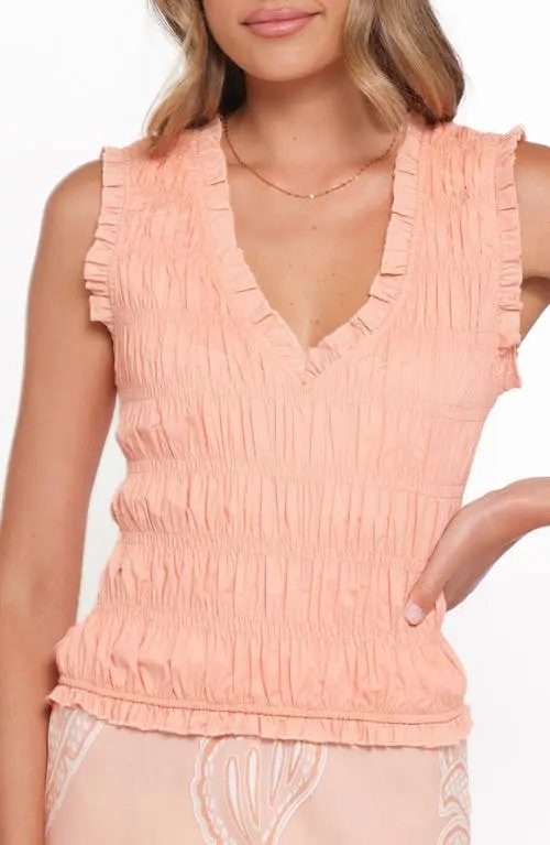 PETAL & PUP Xenia Smock Cotton Top