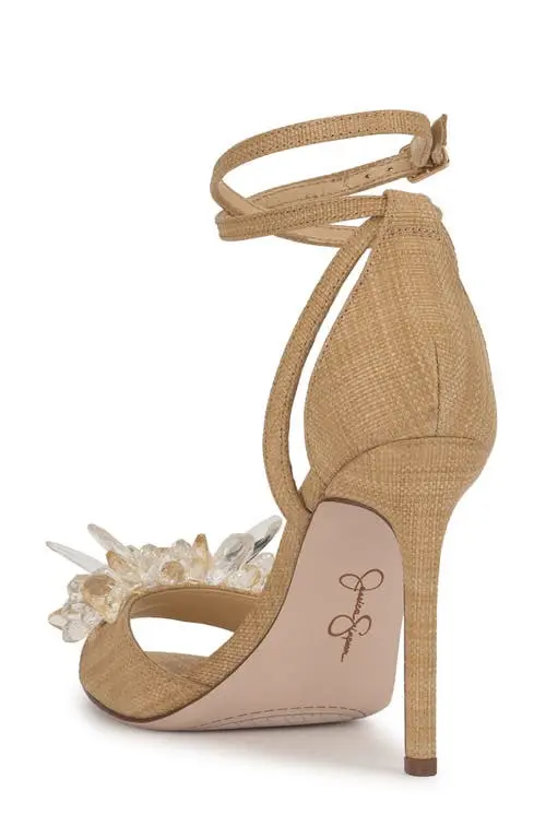 Jessica Simpson Janivah Ankle Strap Sandal - Natural