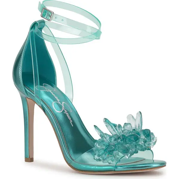 Jessica Simpson Janivah Ankle Strap Sandal - Summer Seafo