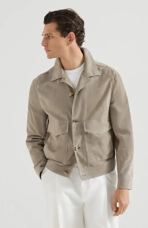 Brunello Cucinelli Suede Jacket