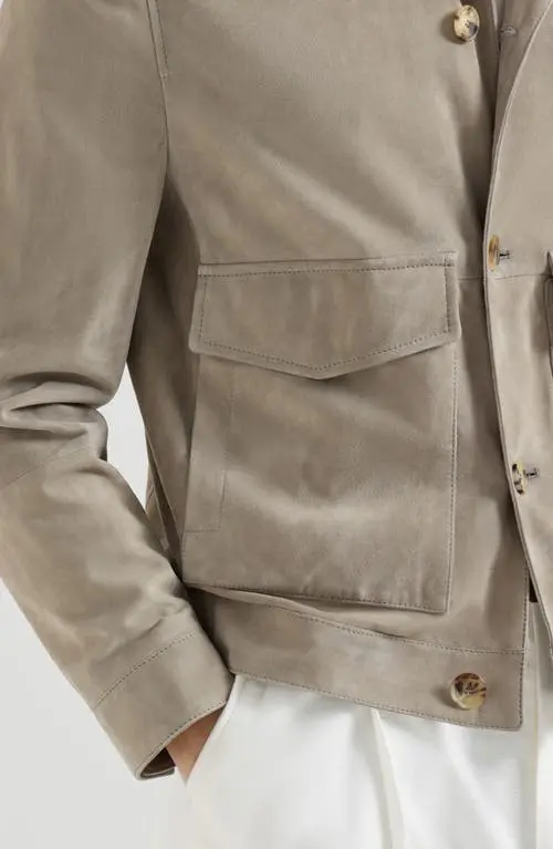 Brunello Cucinelli Suede Jacket