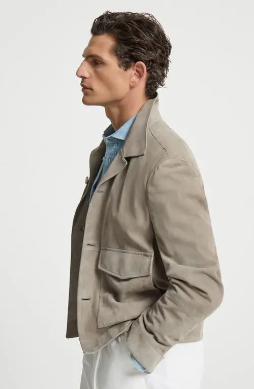 Brunello Cucinelli Suede Jacket