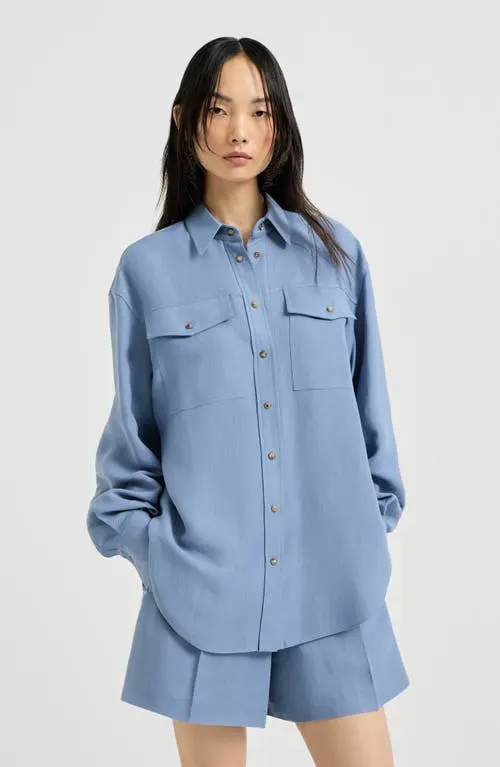 Brunello Cucinelli Fluid Twill Shirt