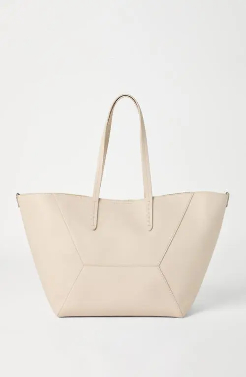 Brunello Cucinelli Calfskin Duo Bag - Ivory