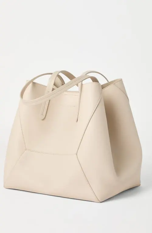 Brunello Cucinelli Calfskin Duo Bag - Ivory