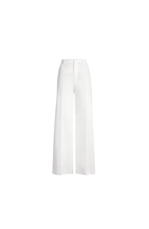Brunello Cucinelli Loose Flared Trousers - White