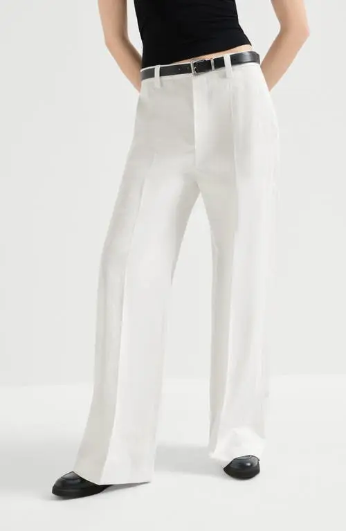 Brunello Cucinelli Loose Flared Trousers