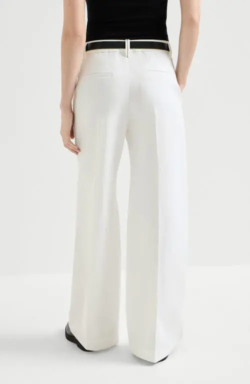Brunello Cucinelli Loose Flared Trousers