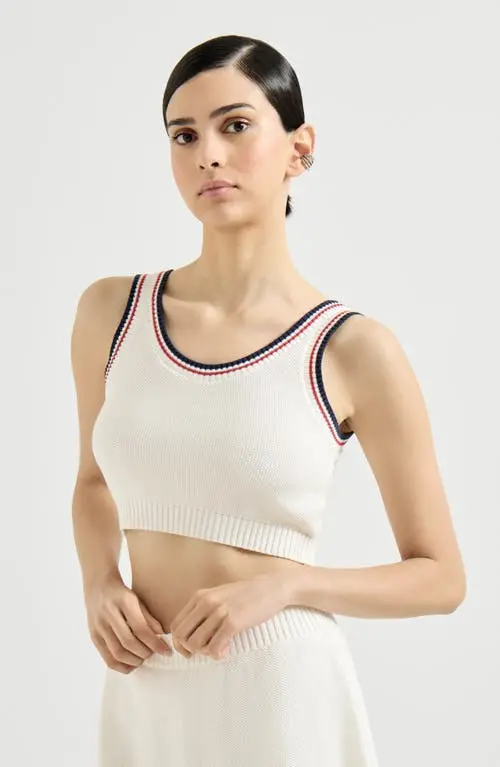 Brunello Cucinelli Knit Crop Top