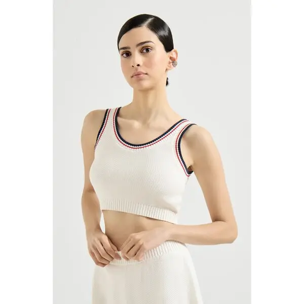 Brunello Cucinelli Knit Crop Top - Panama