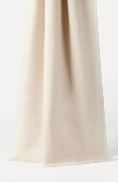Brunello Cucinelli Cashmere Diagonal Scarf - Sand