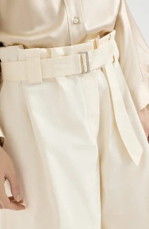 Brunello Cucinelli Paperbag Bermuda Shorts