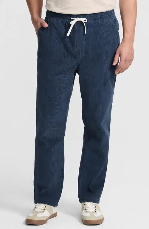 LANDS' END Classic Fit Corduroy Deck Pants - Deep Ocean