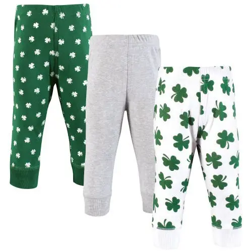 HUDSON BABY 3pk Pants - Lucky Charm