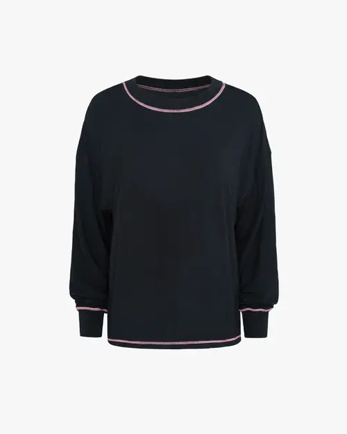 WeWoreWhat Boxy Long Sleeve Sleep Tee