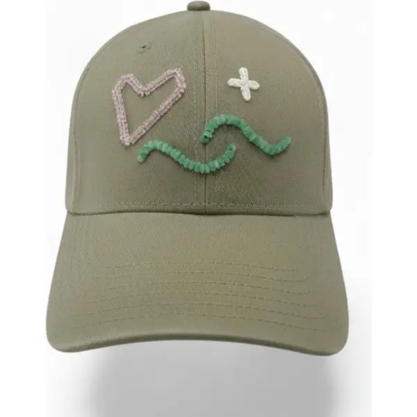 C. GRASSI The Energy Project Love & Light Cap - Olive