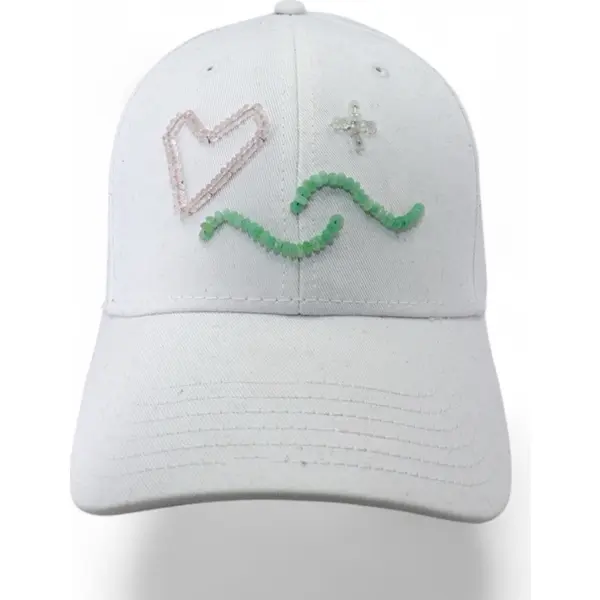 C. GRASSI The Energy Projectlove & Light Hat - White