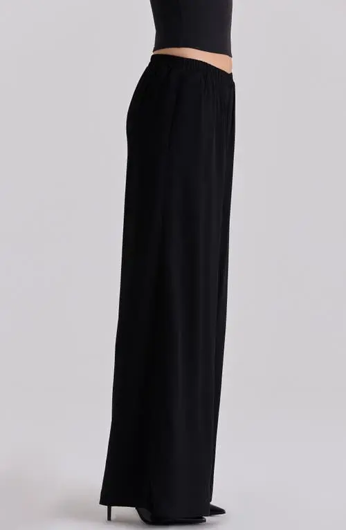 House Of Cb Alexa Wide Leg Pull-on Pants