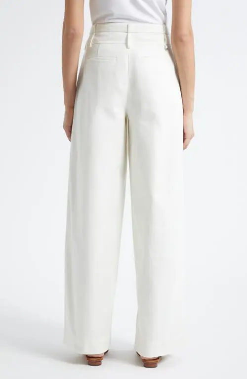 Vince Cotton Utility Wide Leg Pants