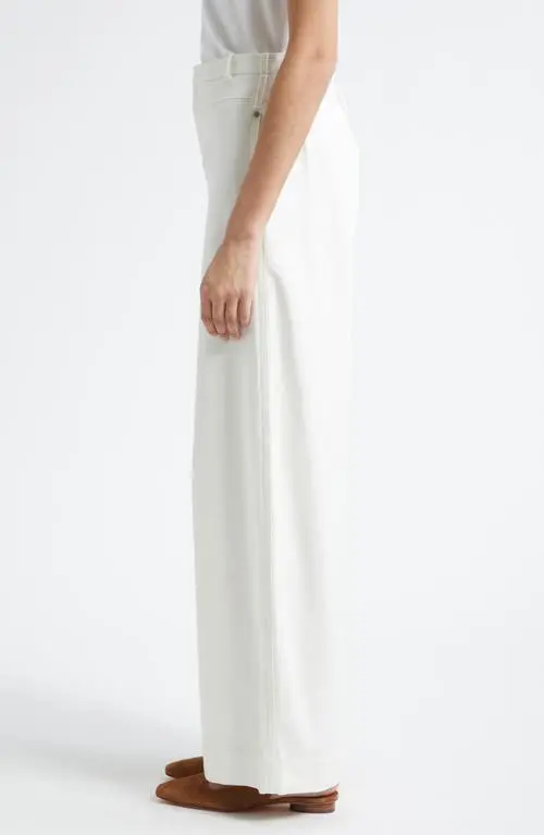 Vince Cotton Utility Wide Leg Pants