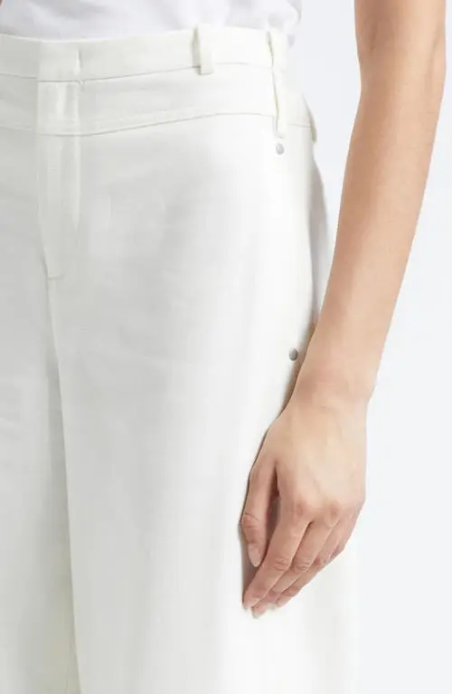 Vince Cotton Utility Wide Leg Pants