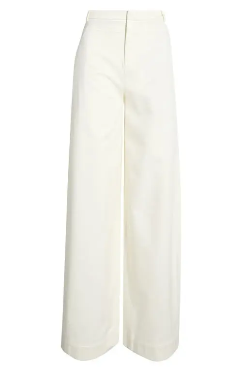 Vince Cotton Utility Wide Leg Pants