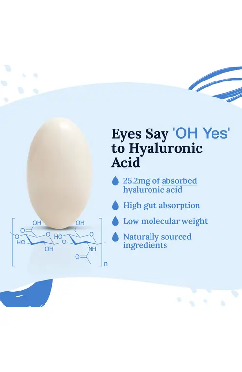 CORNEA CARE Hyaluronic Acid Supplement For Eyes And Skin