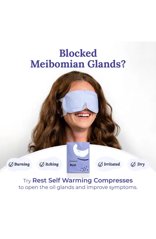CORNEA CARE Rest Self Heating Warm Eye Compress