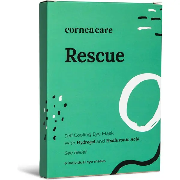 CORNEA CARE Rescue Self Cooling Hydrogel Compresses - White