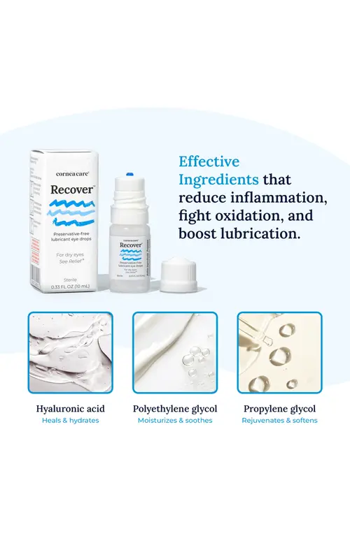 CORNEA CARE Recover Preservative Free Artificial Tears