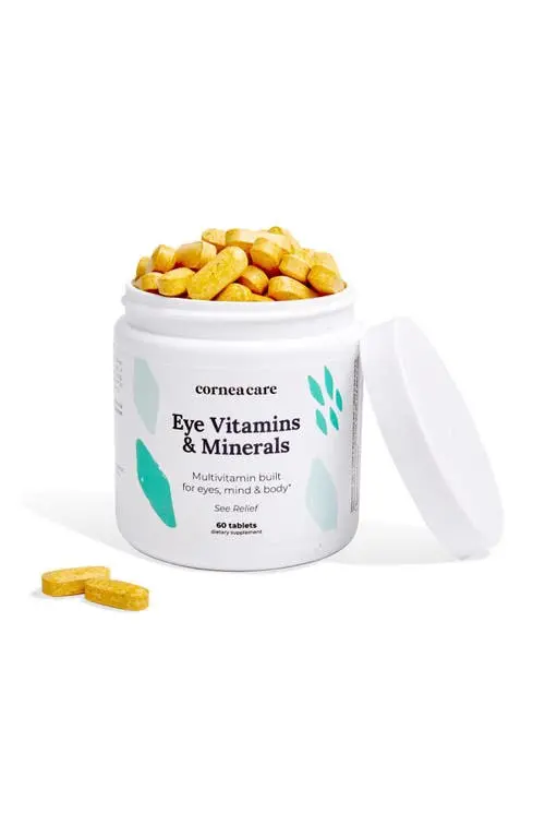 CORNEA CARE Eye Vitamins And Minerals For Eyes ,mind & Body - White