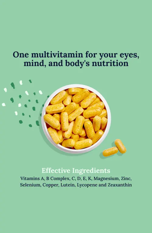 CORNEA CARE Eye Vitamins And Minerals For Eyes ,mind & Body