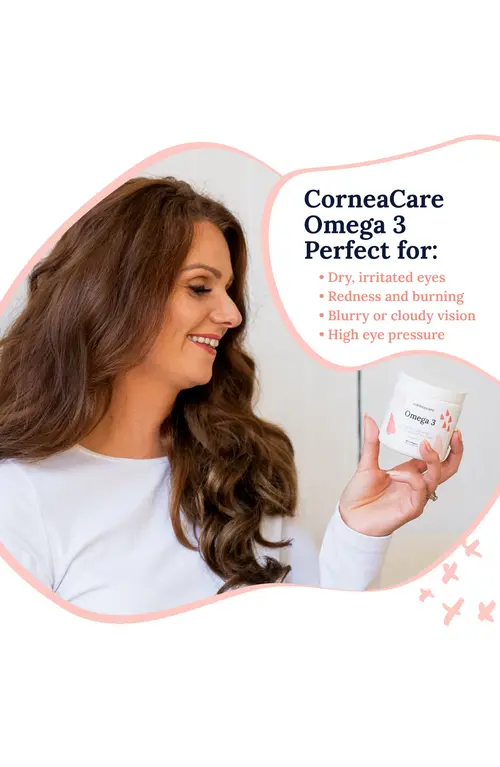 CORNEA CARE Triple Strength Omega 3 Softgels For Eye