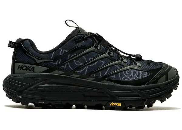 Hoka One One Mafate Three2 Wordmarkin - Black/outer Orbit