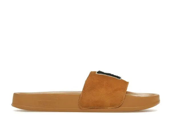 PUMA Leadcat Slide Rihanna Fenty Fu Brownin - Golden Brown/scarab
