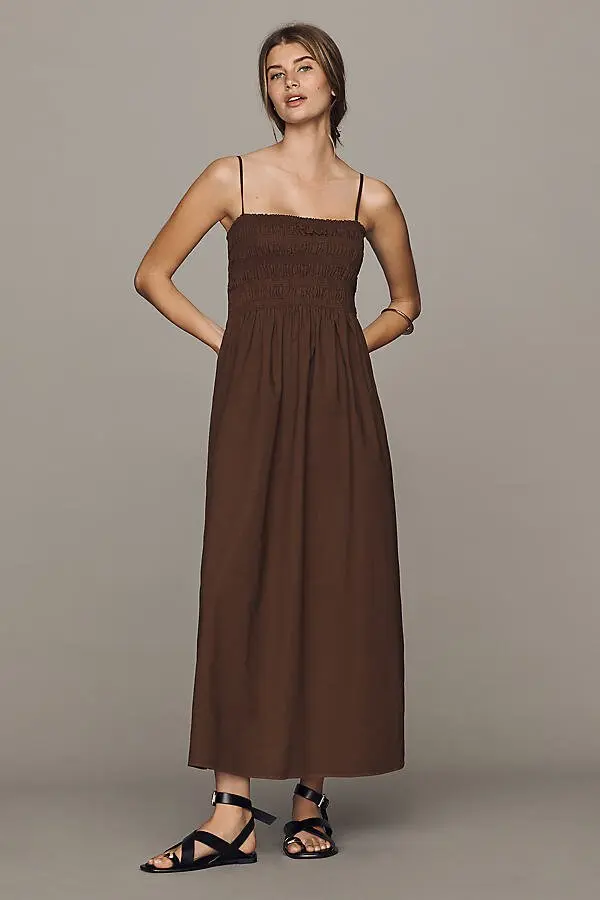 PISTOLA Bianca Sleeveless A-line Maxi Dress - Bruna