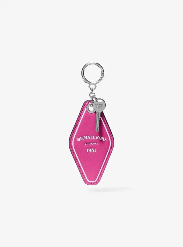 Michael Kors Hotel Key Bag Charm - Pink