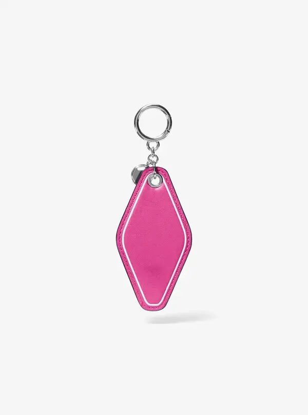 Michael Kors Hotel Key Bag Charm - Pink