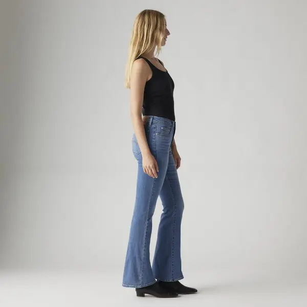 LEVI'S 726 High Rise Flare Jeans - Eternal Indigo