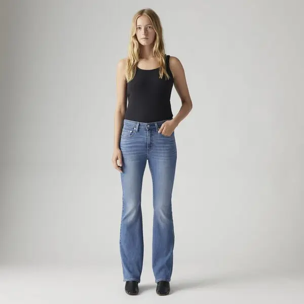 LEVI'S 726 High Rise Flare Jeans - Eternal Indigo