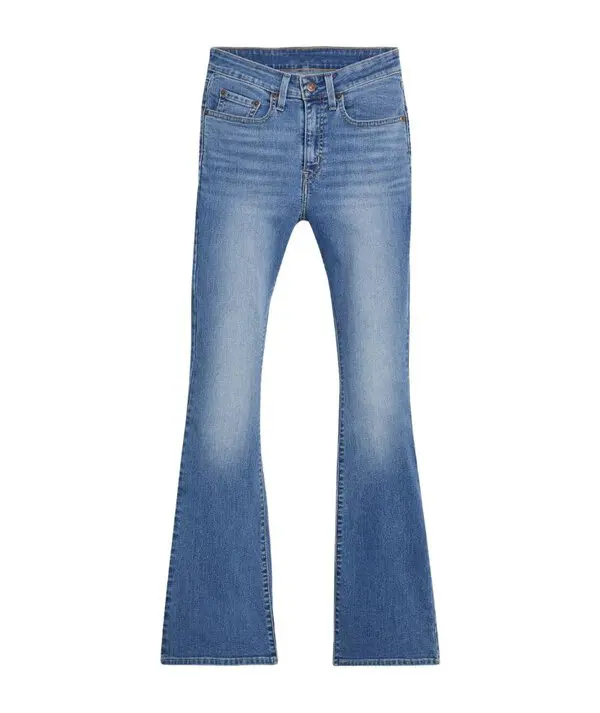 LEVI'S 726 High Rise Flare Jeans - Indigo