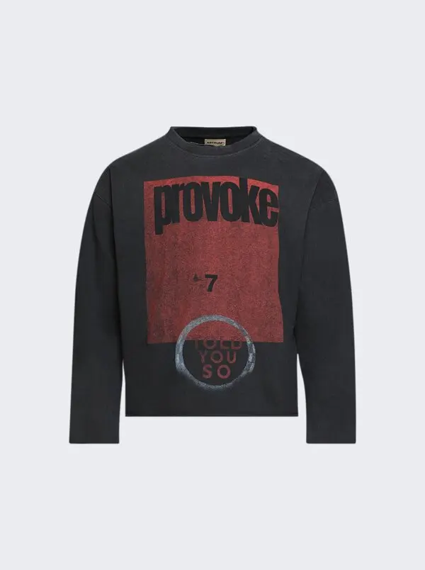 ASTRUM Provoke Long Sleeve Tee Washed - Black