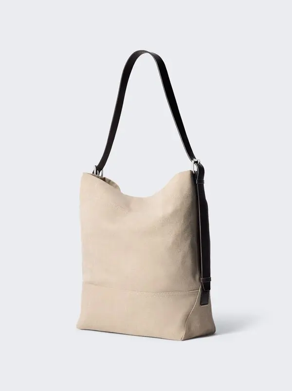 LEMAIRE Cotton Canvas Belted Tote Bag - Beige