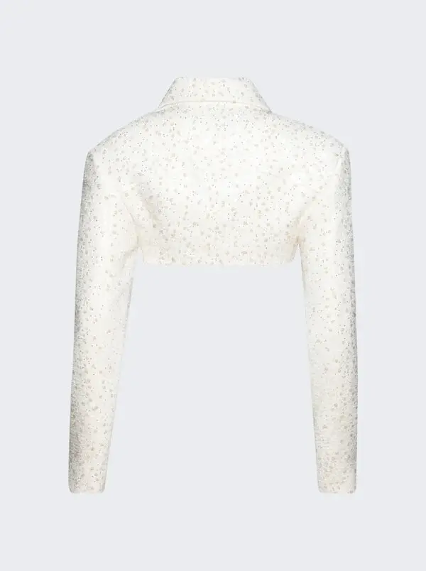 David Koma Tailored Crop Jacket