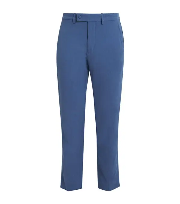 Rlx Ralph Lauren Straight Performance Trousers - Navy