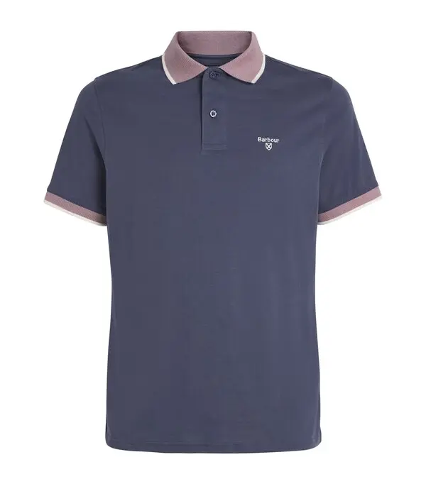 Barbour Cotton Cornsay Polo Shirt - Navy